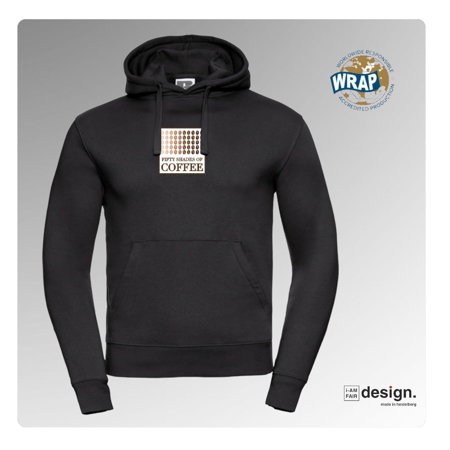 Fifty shades of Coffee. Hoody. – i-AM print & design